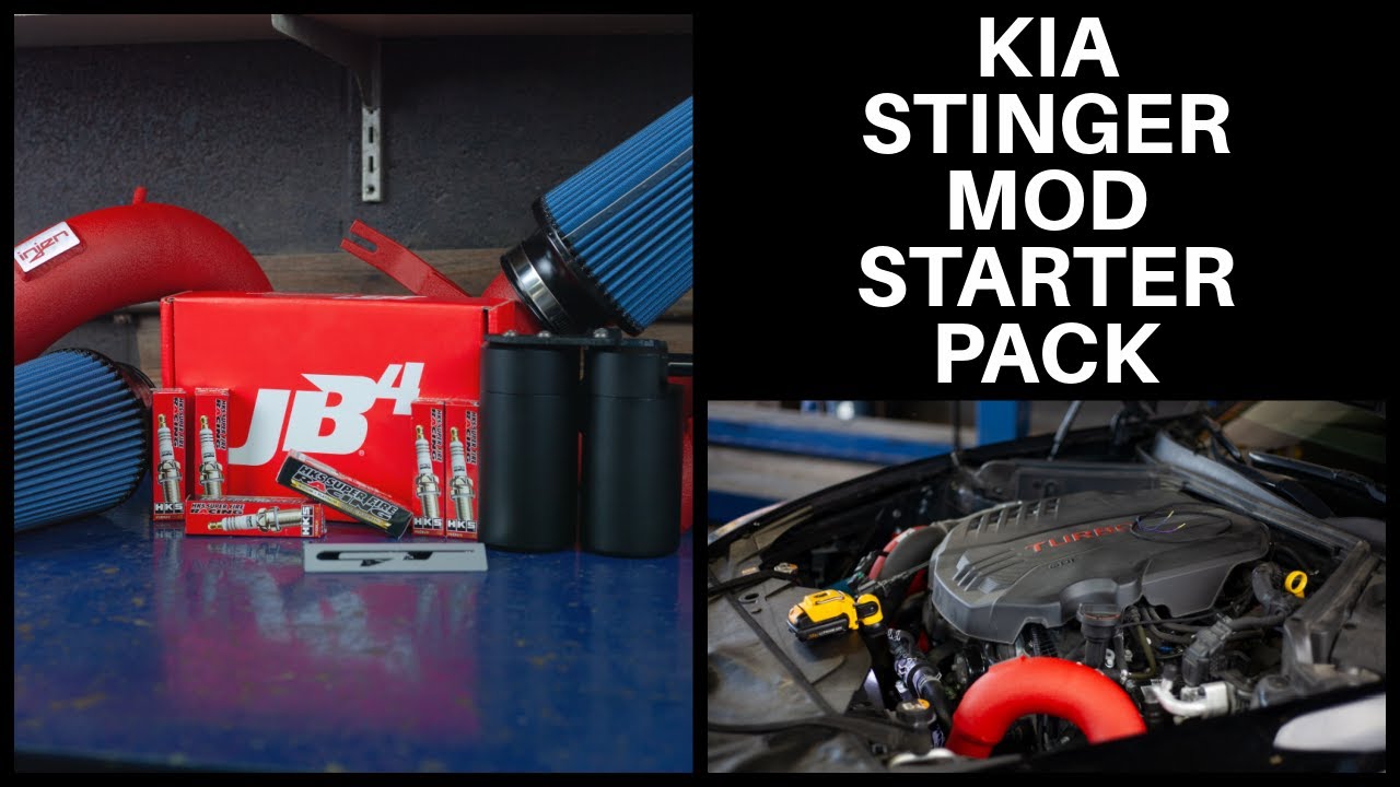 KIA STINGER MODS YOU SHOULDNT WAIT TO INSTALL - JB4, HKS M45IL, INJEN ...