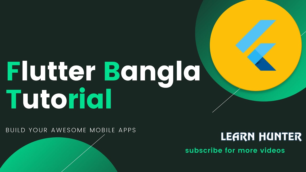 03 flutter bangla tutorial (Environment Path) #flutter series - YouTube