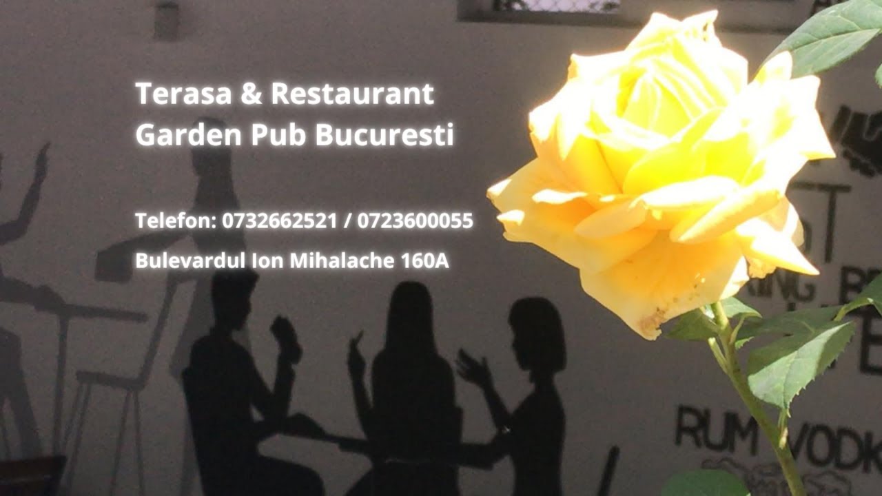 Terasa & Restaurant Garden Pub Bucuresti - YouTube