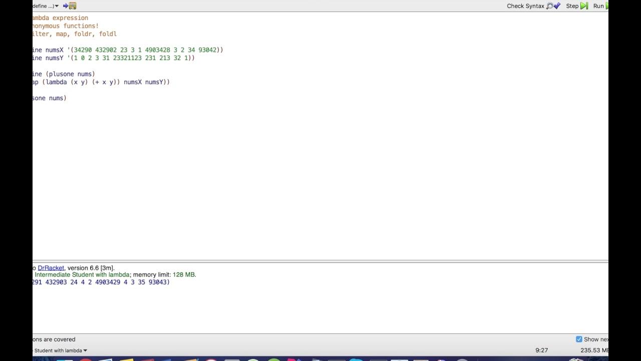 Functional Programming (Racket): Map Function - YouTube