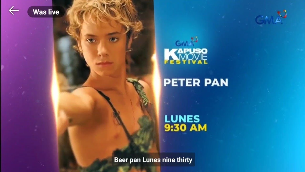 GMA - Kapuso Movie Festival: Peter Pan (2003) movie promo [27-DEC-2025 ...