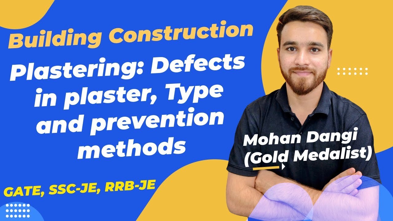 Building Construction | Defects in plaster | Types of Defects in ...