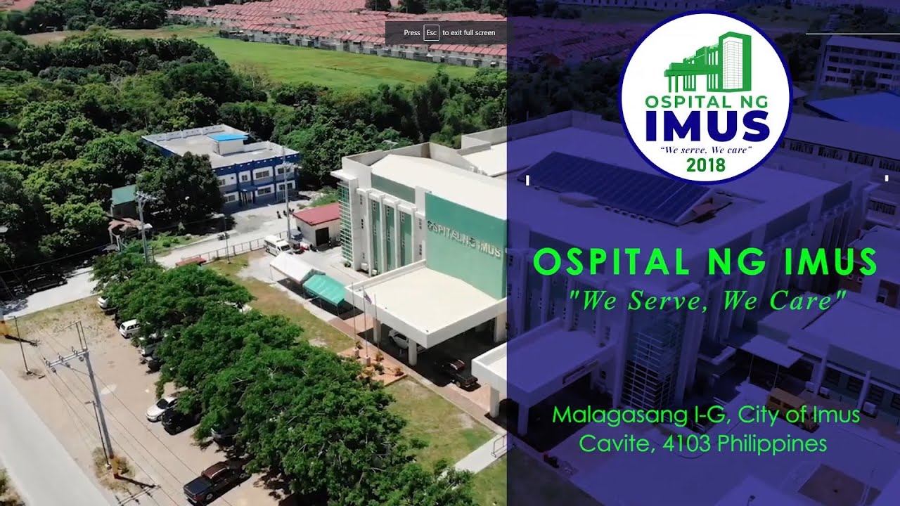 OSPITAL NG IMUS SERVICES - YouTube
