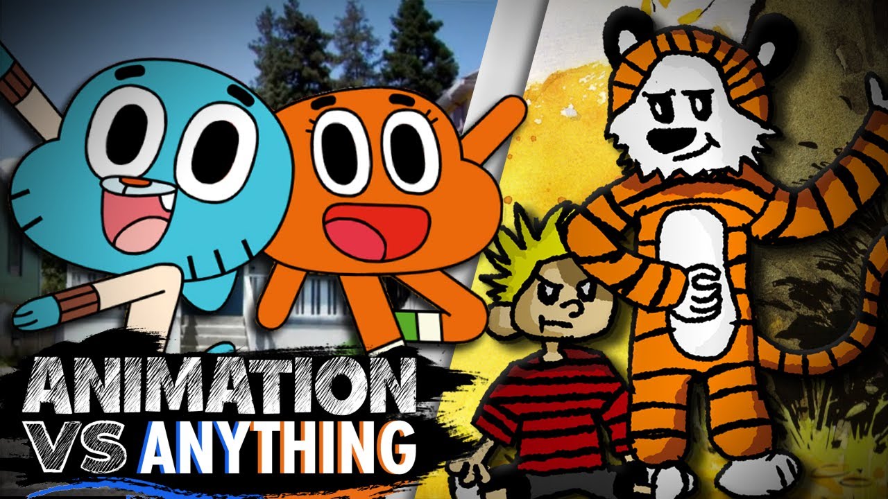 Gumball and Darwin vs Calvin and Hobbes - Rap Battle (ANIMATION VS ...