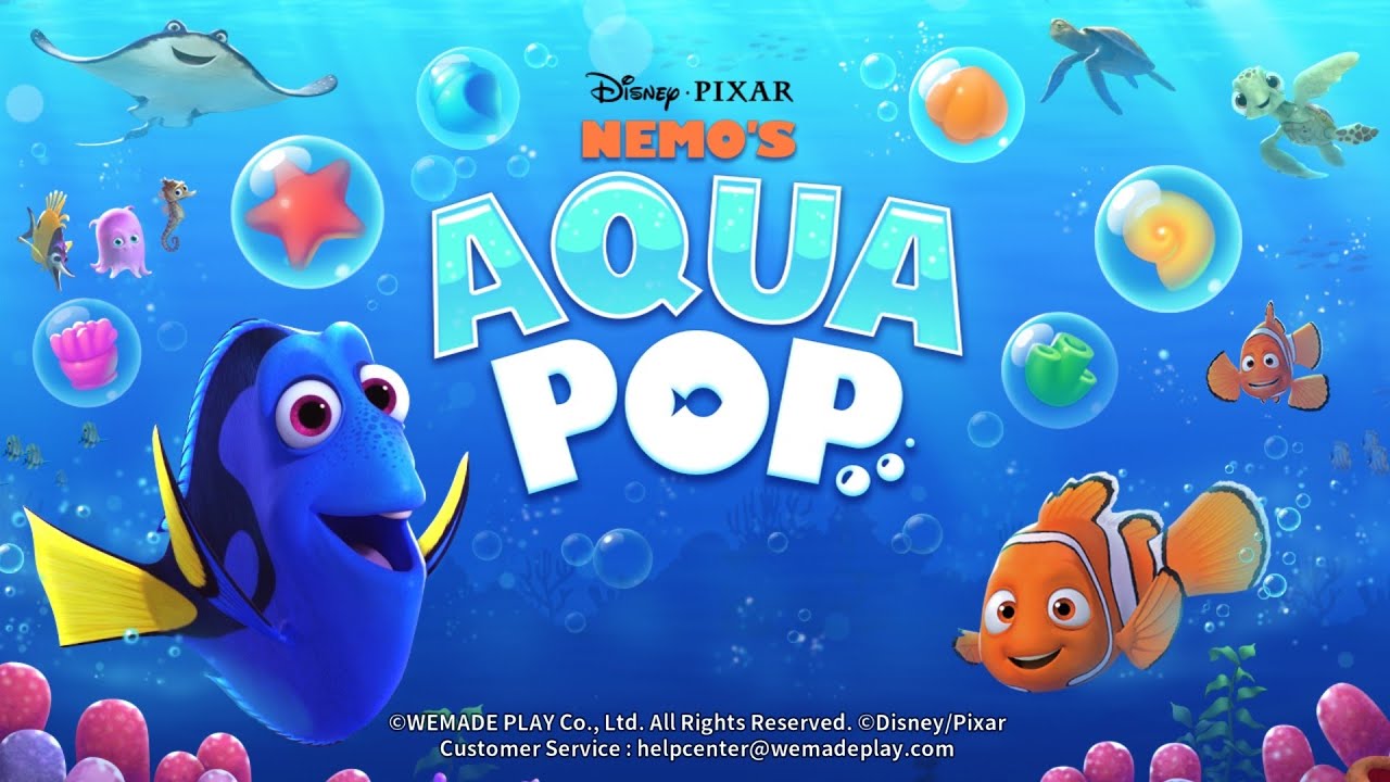 Nemo's Aqua Pop - (Offline) Gameplay - YouTube