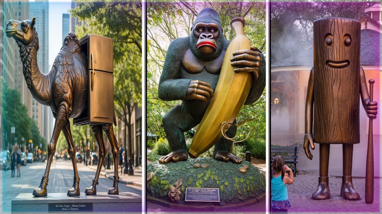 Italian Brainrot Parade Statues Part 3 - YouTube