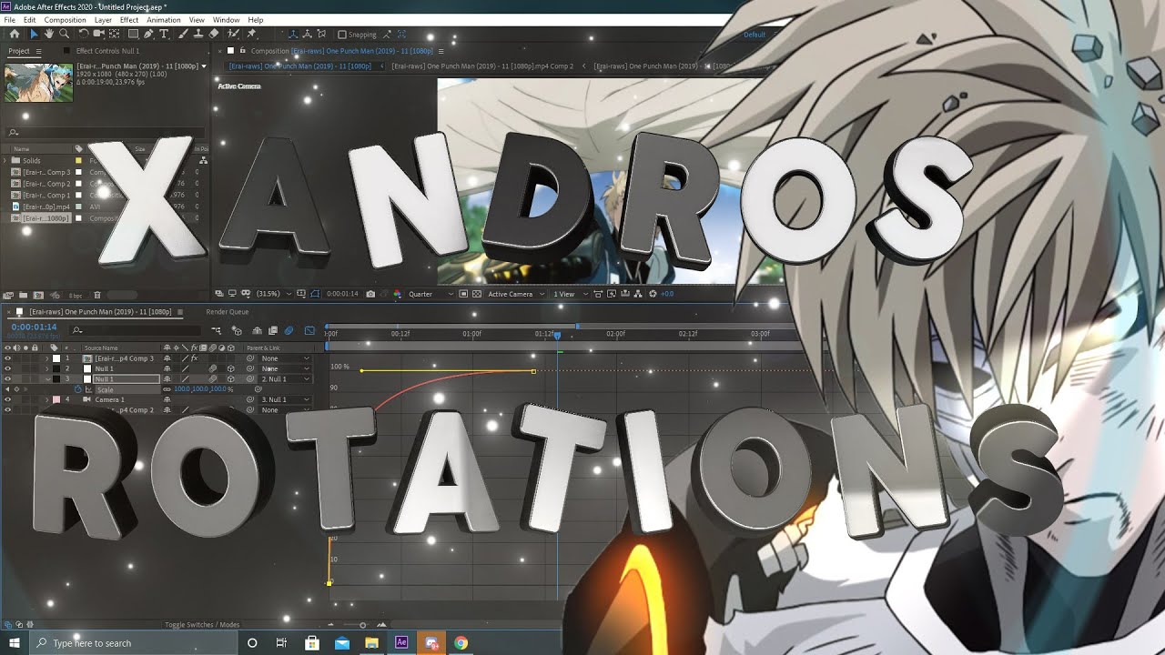 Slide Rotations - After Effects AMV Tutorial - YouTube