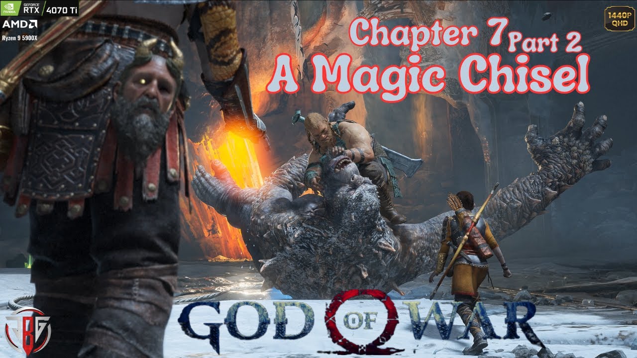 God of War | Chapter-7 | A Magic Chisel | Part 2 | Detailed Gameplay ...