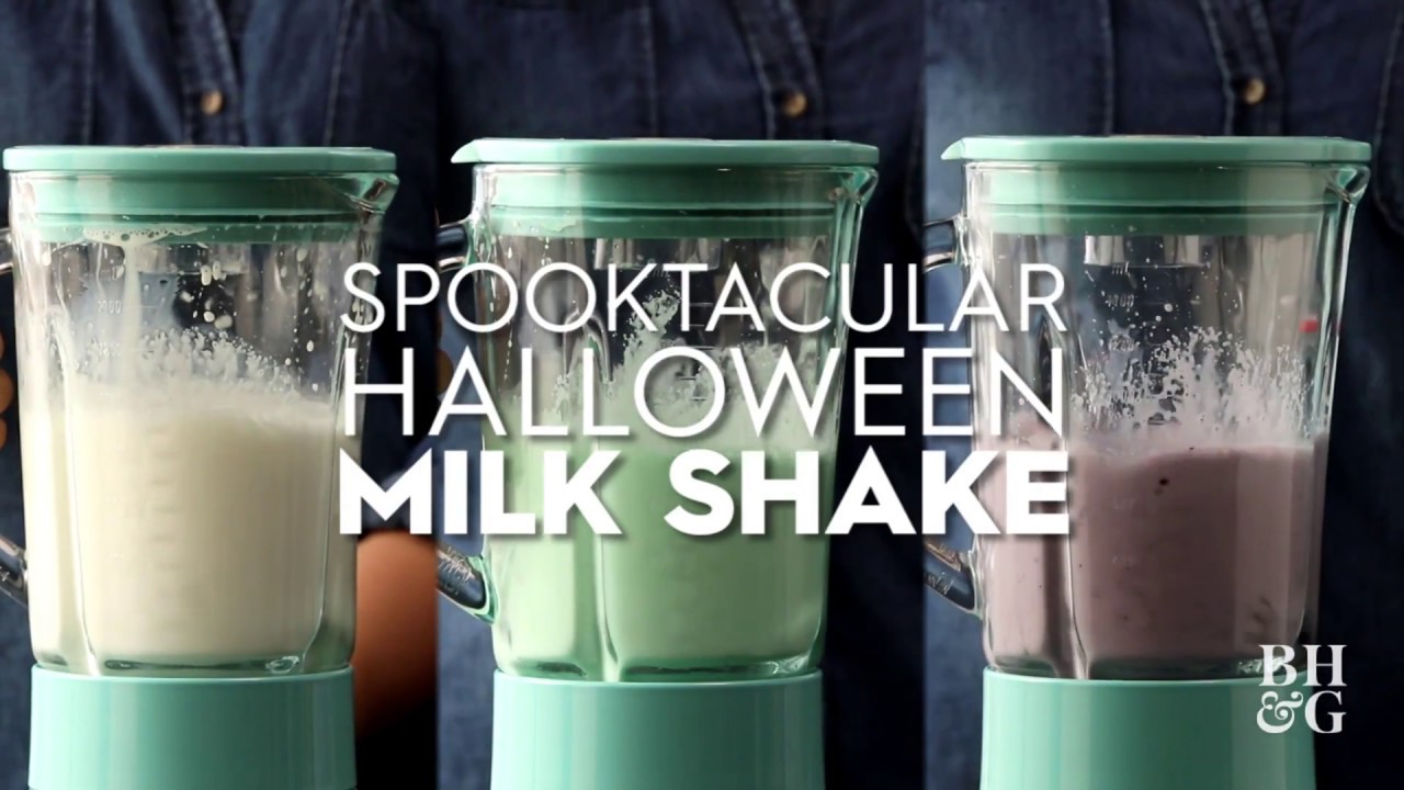 Spooktacular Halloween Milk Shakes | Fun With Food | Better Homes ...