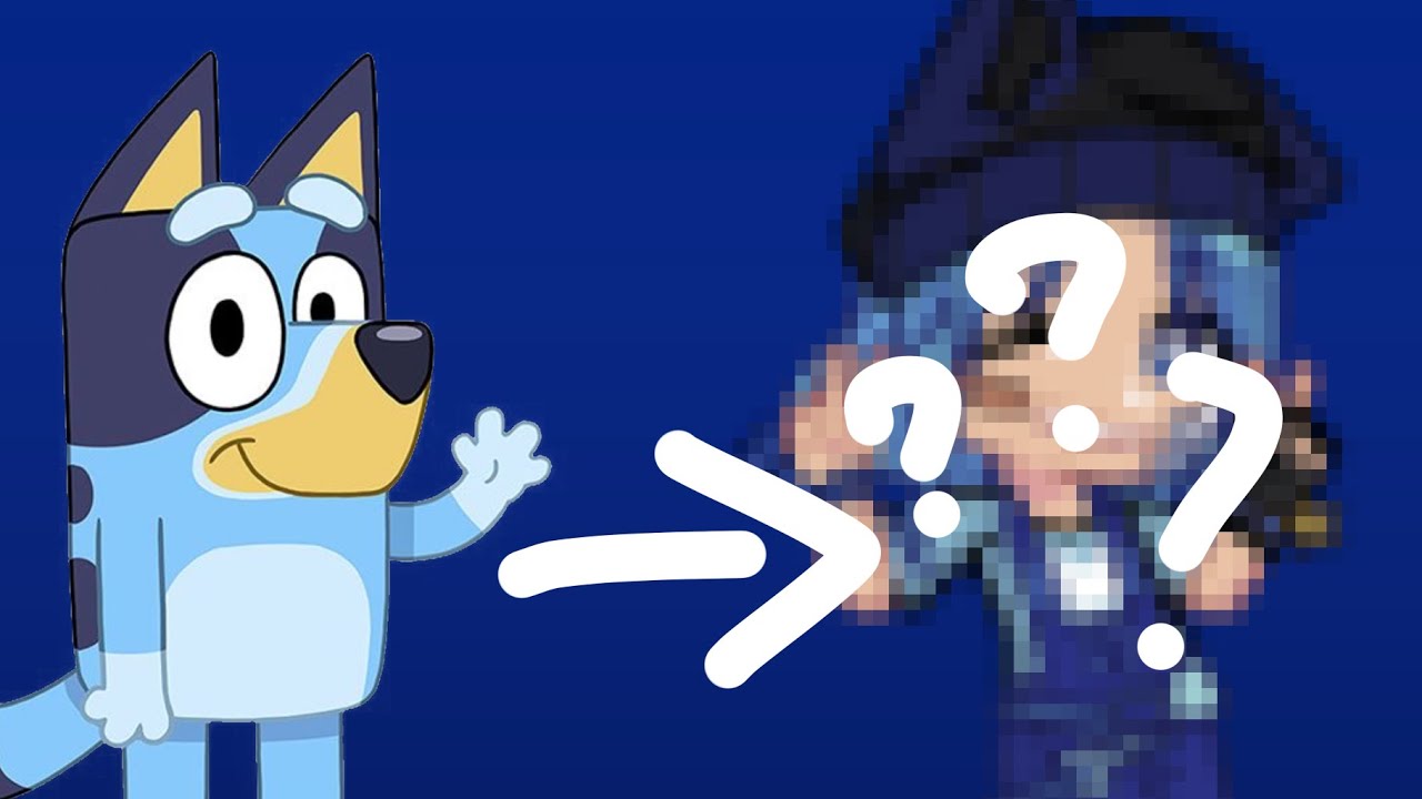 Making bluey in gacha life 2 - YouTube