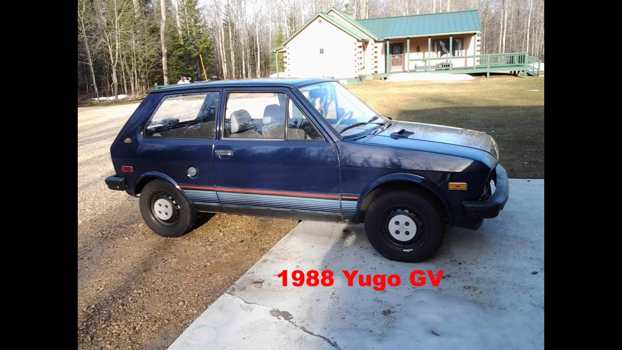1988 Yugo GV - YouTube