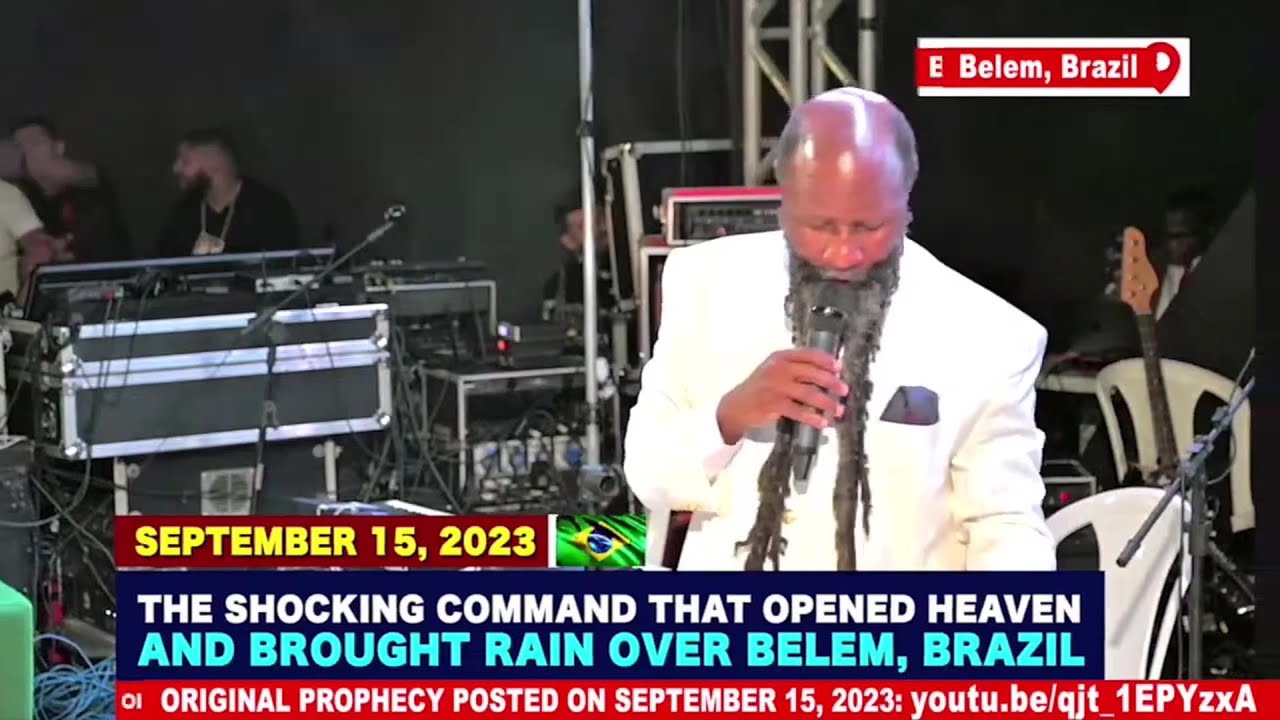 The Mightiest Prophets Of The Lord Command Rain In Belem Brazil ...
