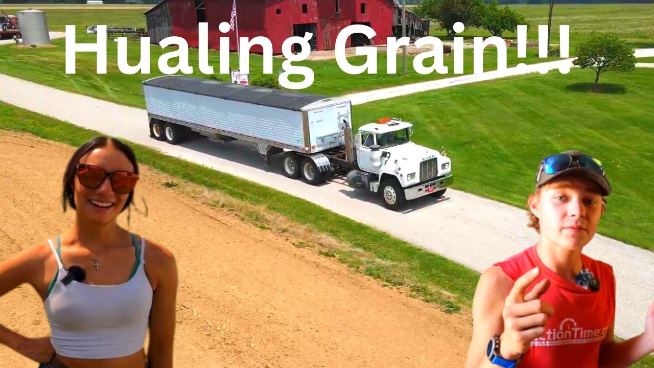 Unleashing Her Potential: We are Hauling Grain with Farmer Grayce ...