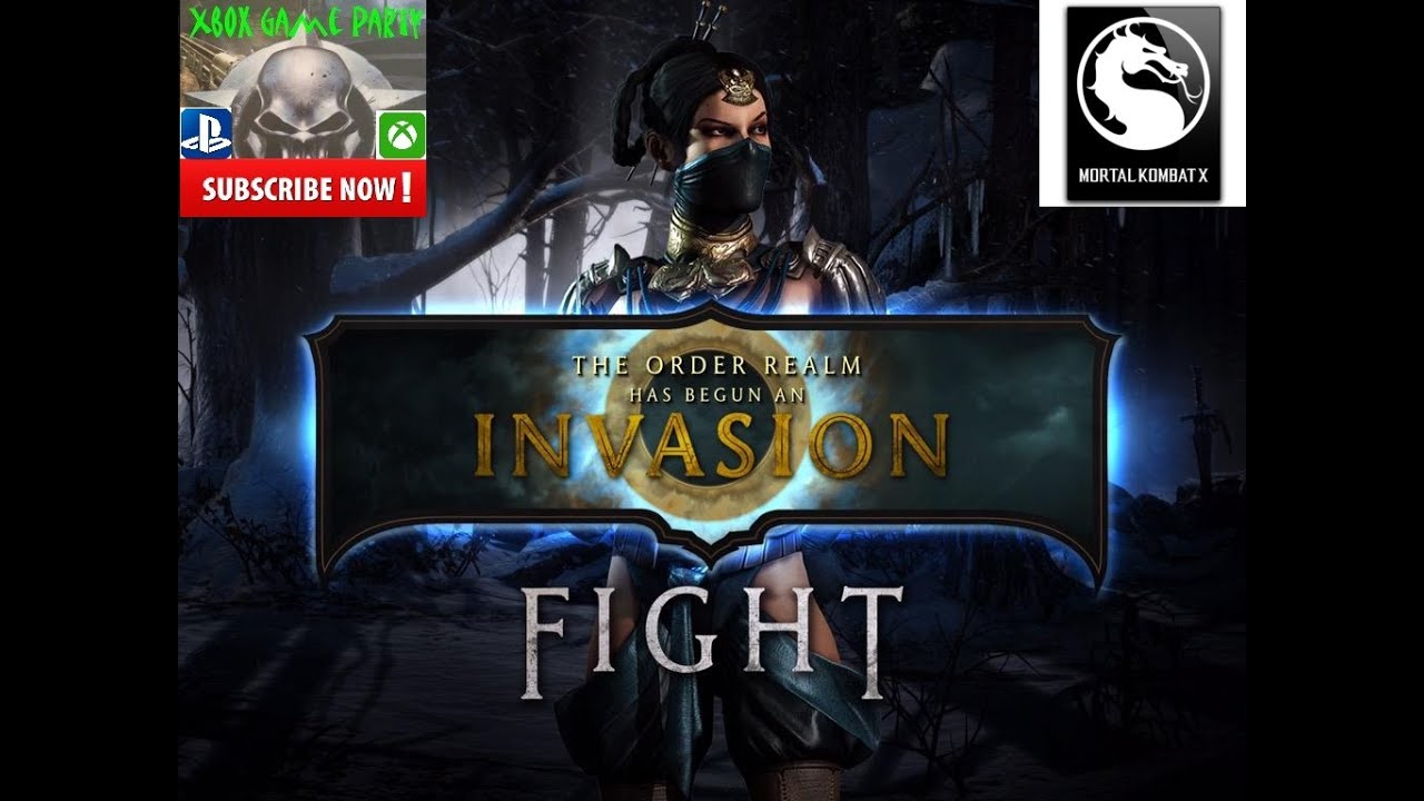 Mortal Kombat X Order Realm Invasion Boss Kitana! - YouTube