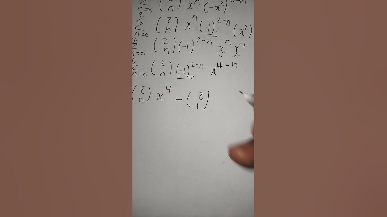 Binomial Theorem _ Expansion _ Find Coefficient and A constant. - YouTube