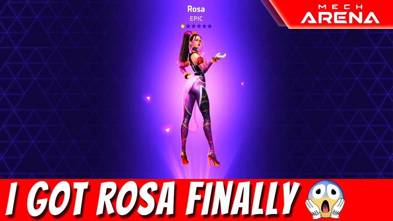 I Finally Got Rosa Pilot - Mech Arena - YouTube