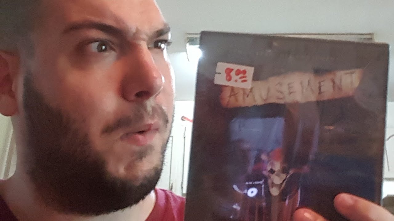 Unboxing one of my DVDs I got through the mail called amusement - YouTube
