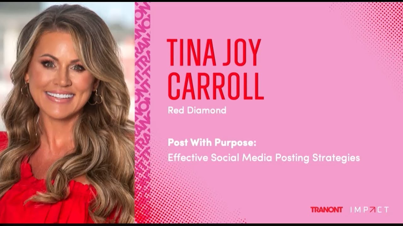 Social Media training from Tina Joy Carroll at 2025 Impact Convention! - YouTube