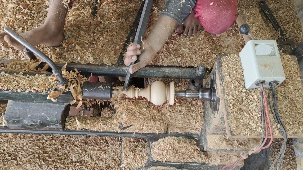 Wooden Mandir Kalash Making Design - YouTube