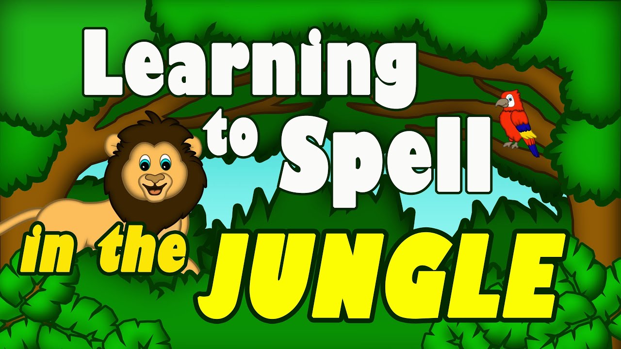 Learning to Spell in the Jungle - ABC Songs for Kids - Alphabet ...
