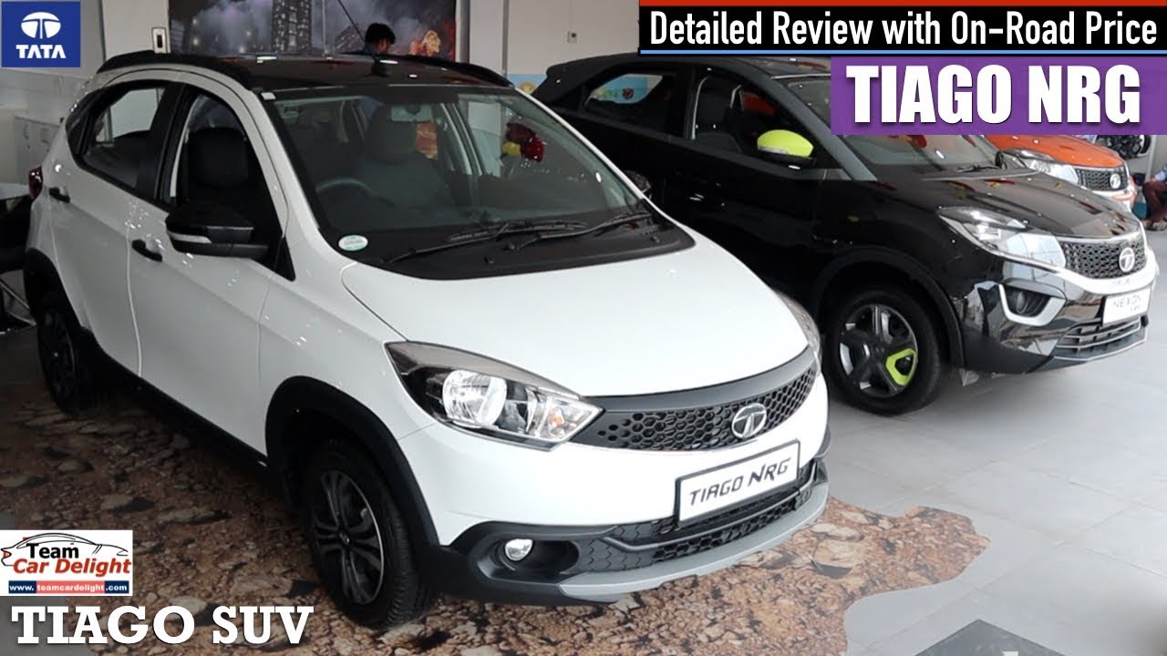 Tata Tiago NRG Detailed Review with On Road Price | Tiago Nrg - YouTube