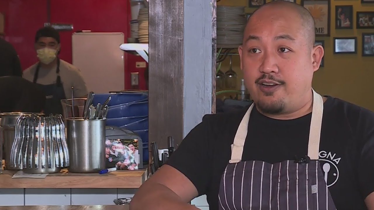 Carlo Lamagna's 'evolutionary cuisine' at Magna Kusina - YouTube