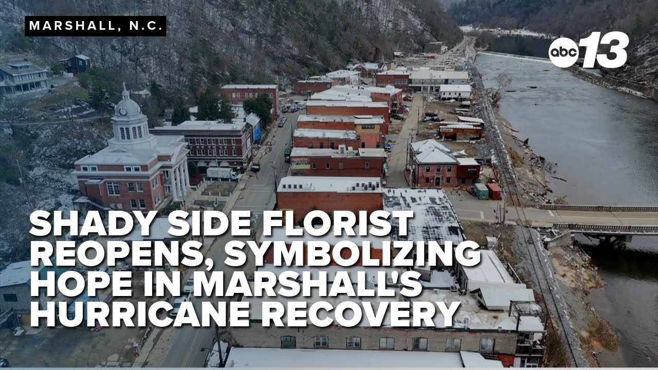 Shady Side Florist reopens, symbolizing hope in Marshall's hurricane ...