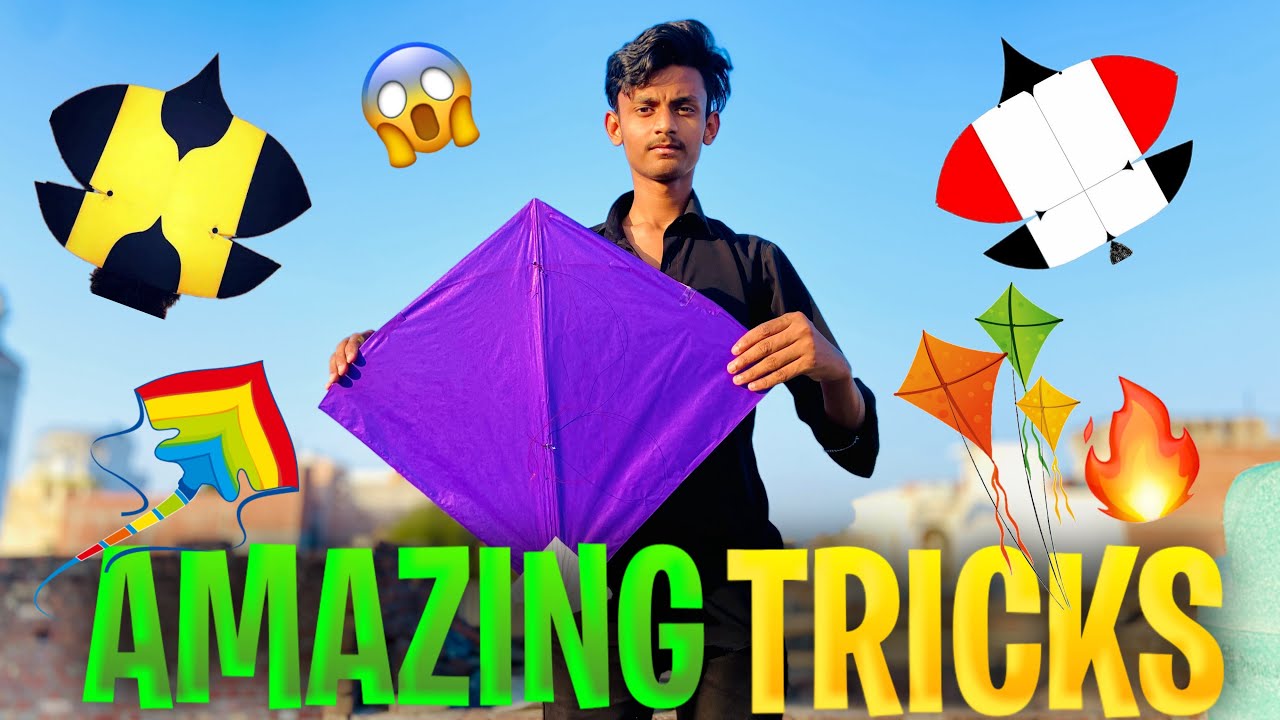 Amazing tricks for kite fighting😱 ll kite fighting ll kite flying ll ...