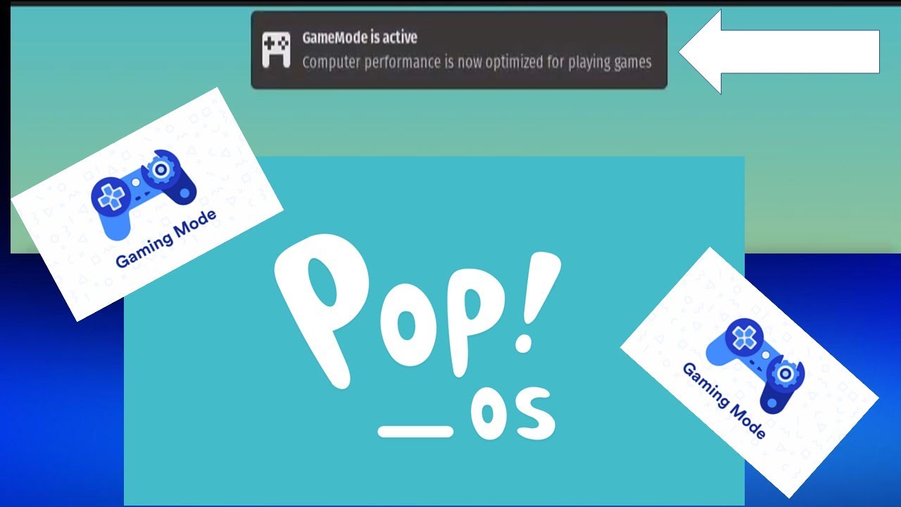how to auto activate game mode in POP OS - YouTube