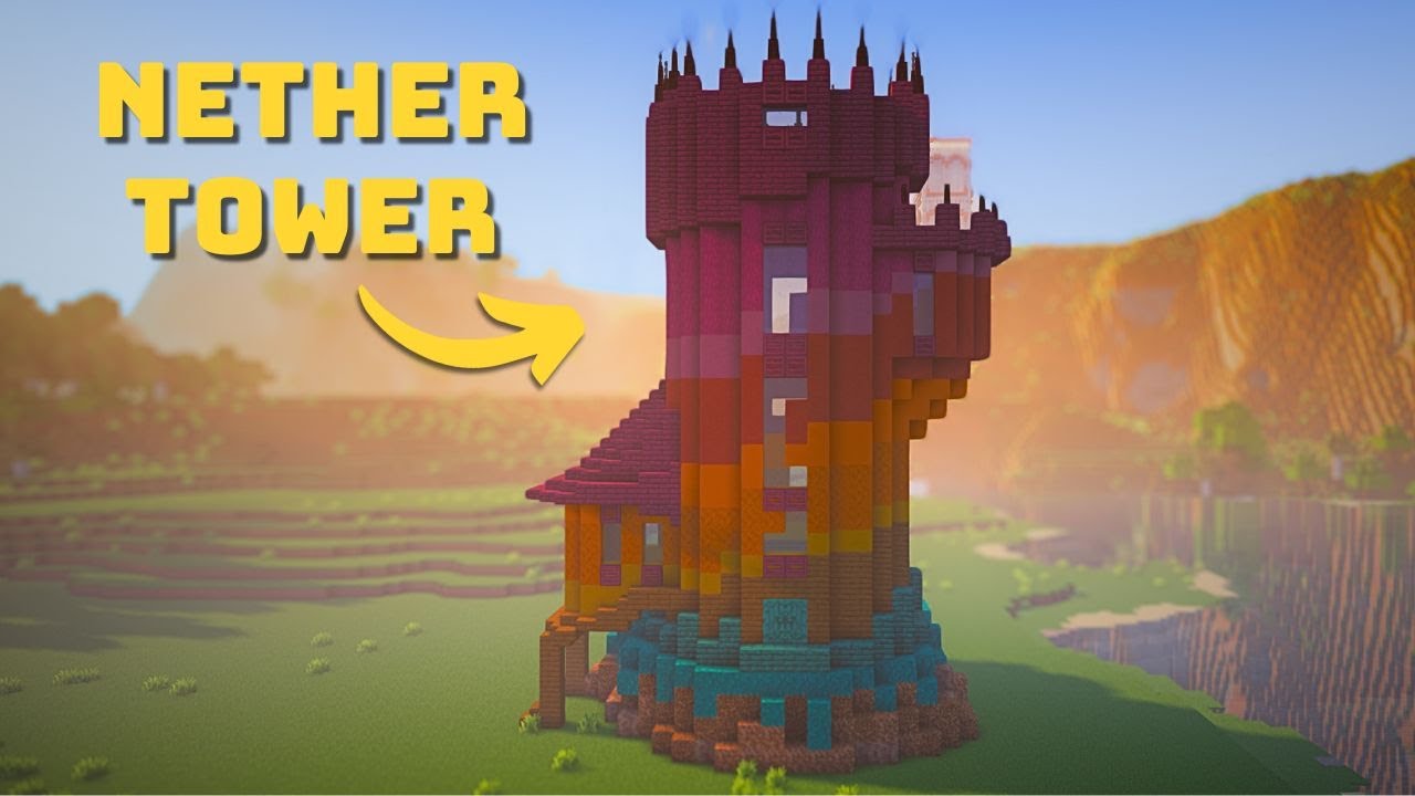 Nether in the Overworld [Minecraft Build Timelapse] - YouTube