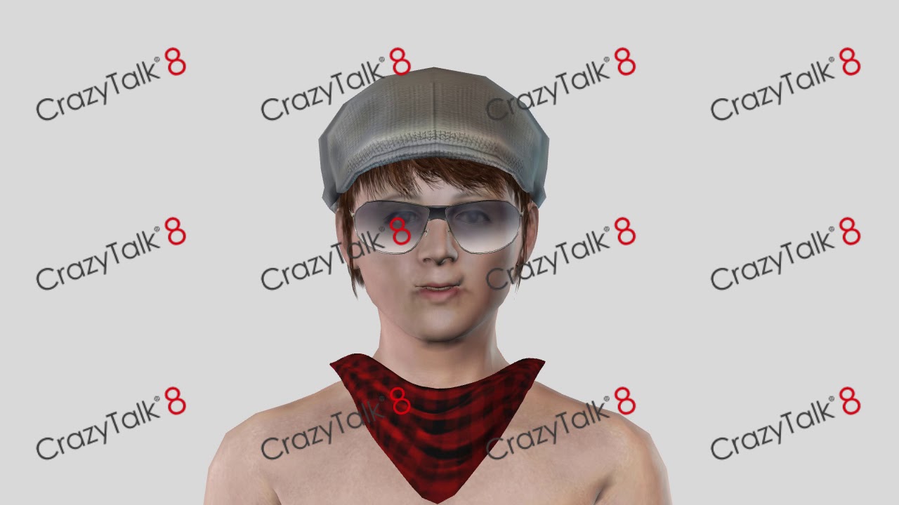 CRAZYTALK 3D BIBIANA - YouTube