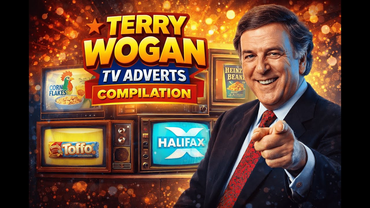 Terry Wogan TV Adverts Compilation | Currys, Flora & Classic UK ...