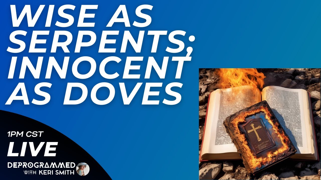Wise as Serpents; Innocent as Doves - LIVE Deprogrammed with Keri Smith ...