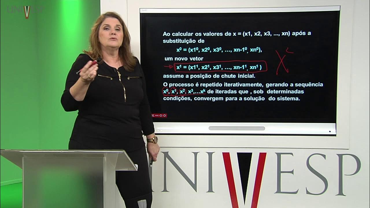 Cálculo Numérico - Aula 07 - Método de Gauss-Seidel (substituição ...