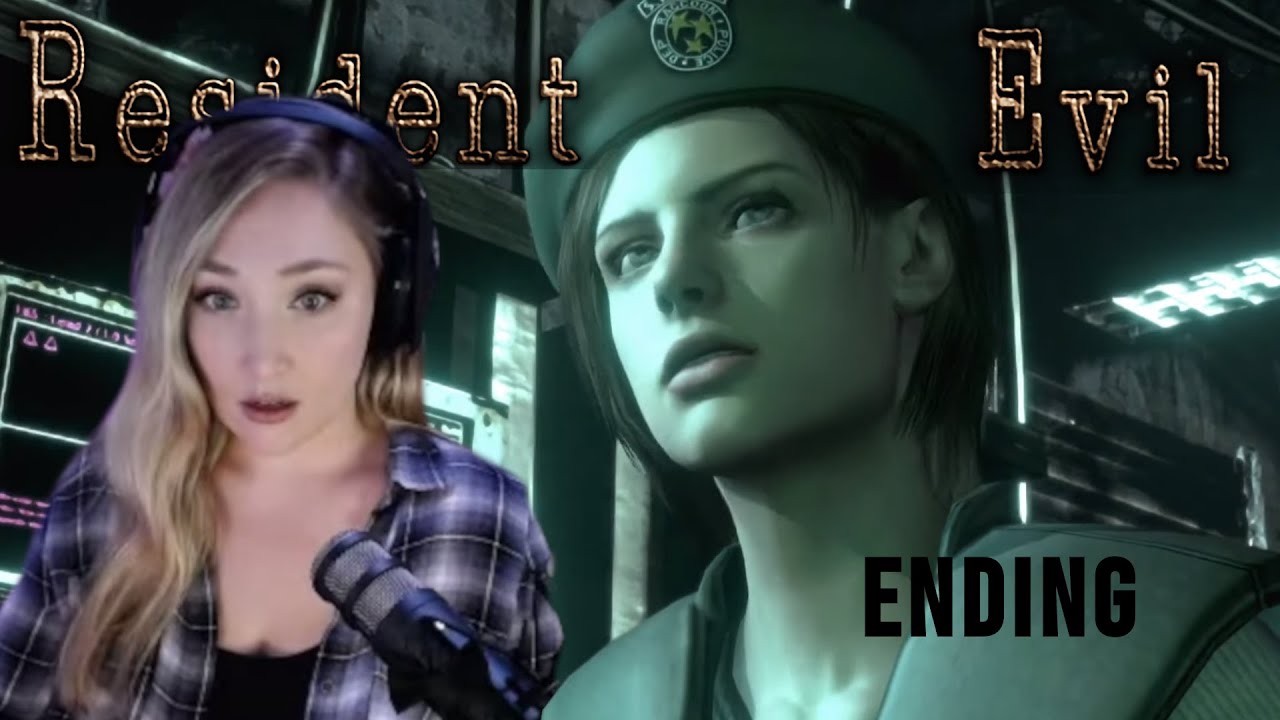 First time Resident Evil (HD Remaster Jill Part 4) Ending - YouTube