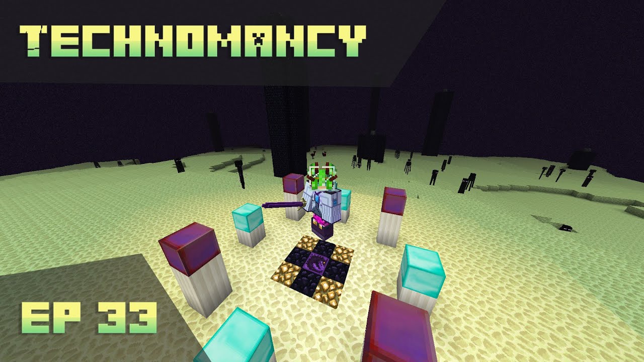 Прохождение сборки "Technomancy" | Ep 33 [Креативный полёт и возрождение дракона] - YouTube