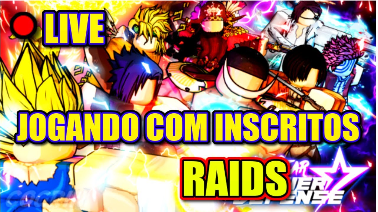 🔴 LIVE NOVO UPDATE JOGANDO COM INSCRITOS RAID/ RUSH/ 7STAR/ ALL STAR ...