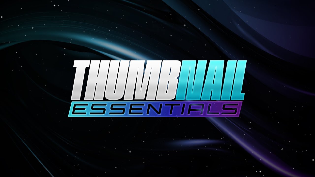 FREE THUMBNAIL ESSENTIALS GFX PACK [GIMP/PHOTOSHOP/PNG] - YouTube