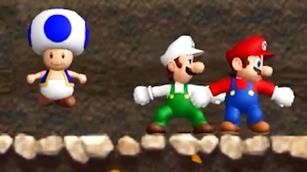 this Mario game is slowly breaking us - YouTube