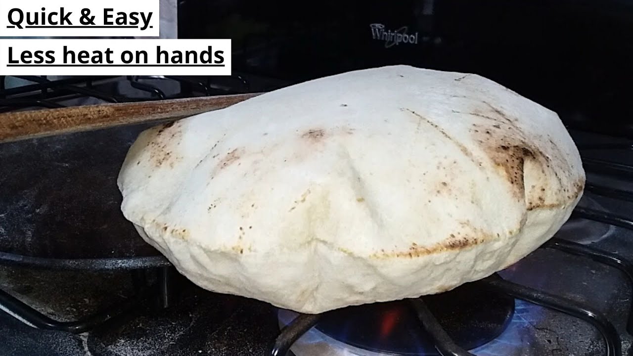 How to make soft Sada Roti (Detailed) using a Dabla (avoid burns ...