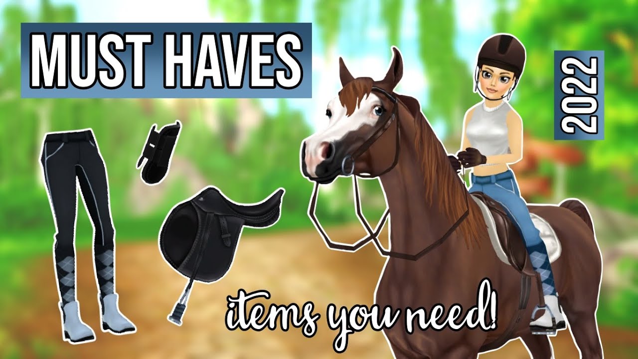 Must Haves in Star Stable! (Clothes & Tack You Need) - 2022 - YouTube