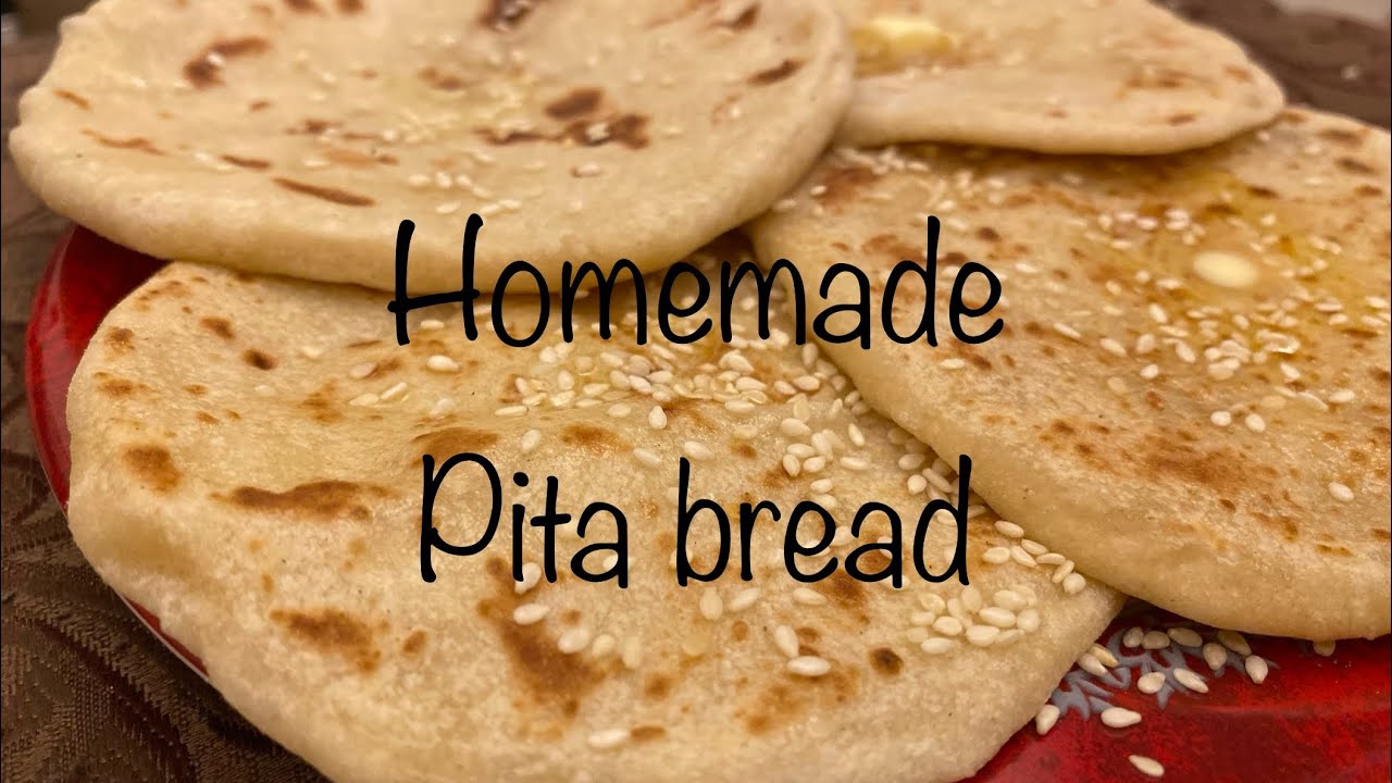 How to Make Homemade Pita Bread | Pita Recipe| Turkish Bread - YouTube