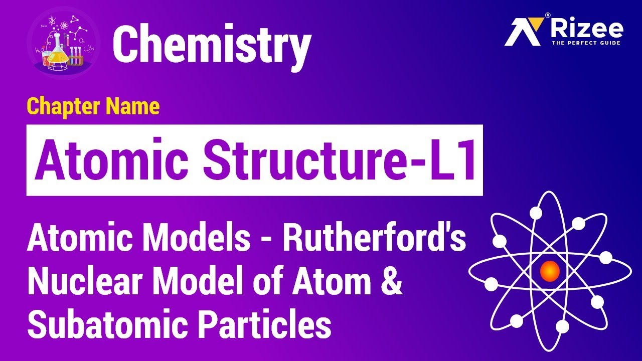 Atomic models - Rutherford's nuclear model of atom| Atomic Structure ...