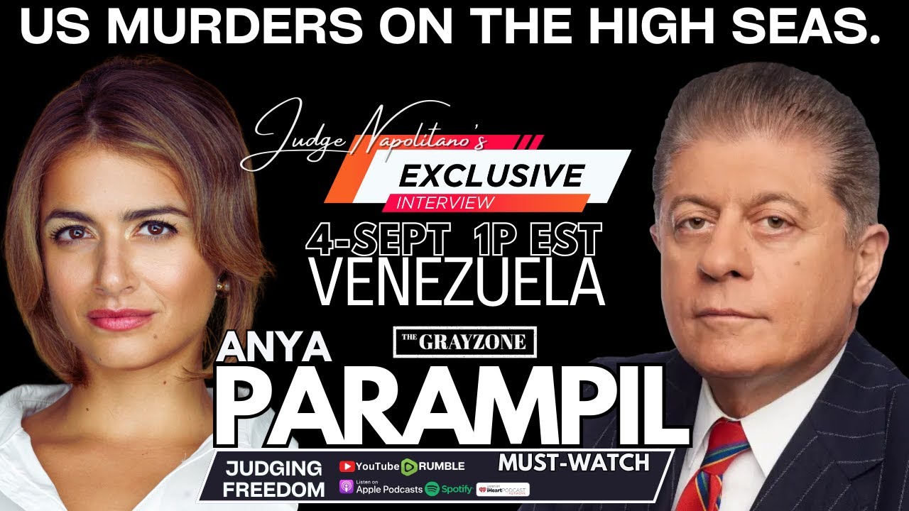 SPECIAL - Venezuela ] - Anya Parampil : US Murders on the High Seas ...