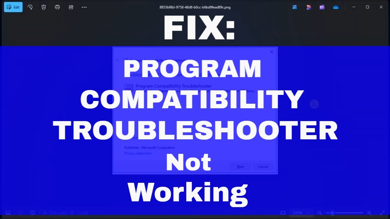 [FIX] Issues with 'Program Compatibility Troubleshooter' in Windows ...
