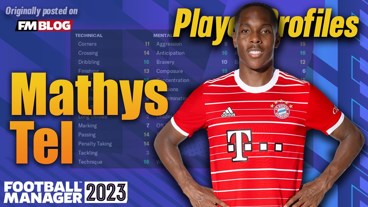Mathys Tel | Player Profiles 10 Years In | Football Manager 2023 - YouTube
