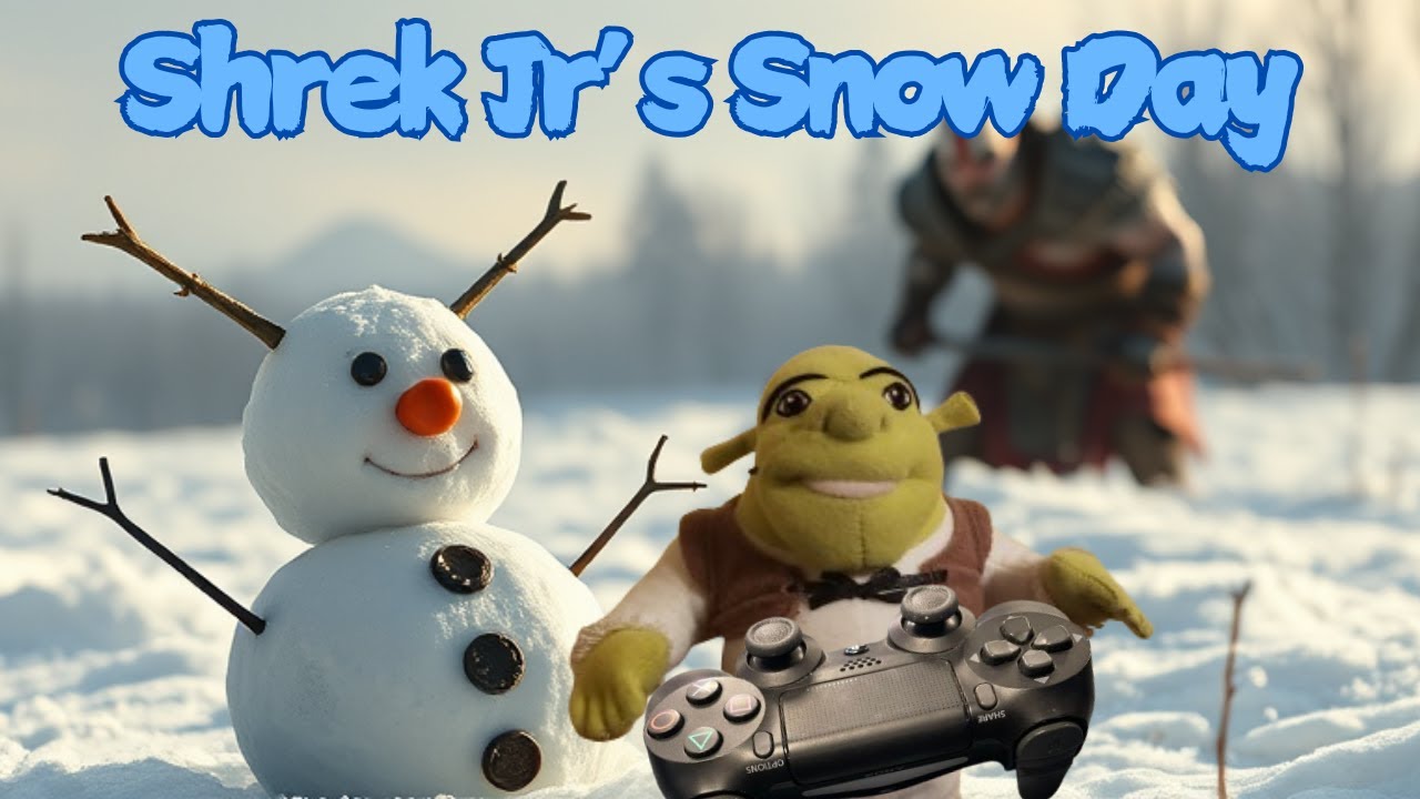Shrek Jr's Snow Day! - YouTube