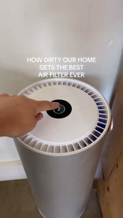 It's insane how much our air filter traps and we have filters in every room of our house! Dogs ...