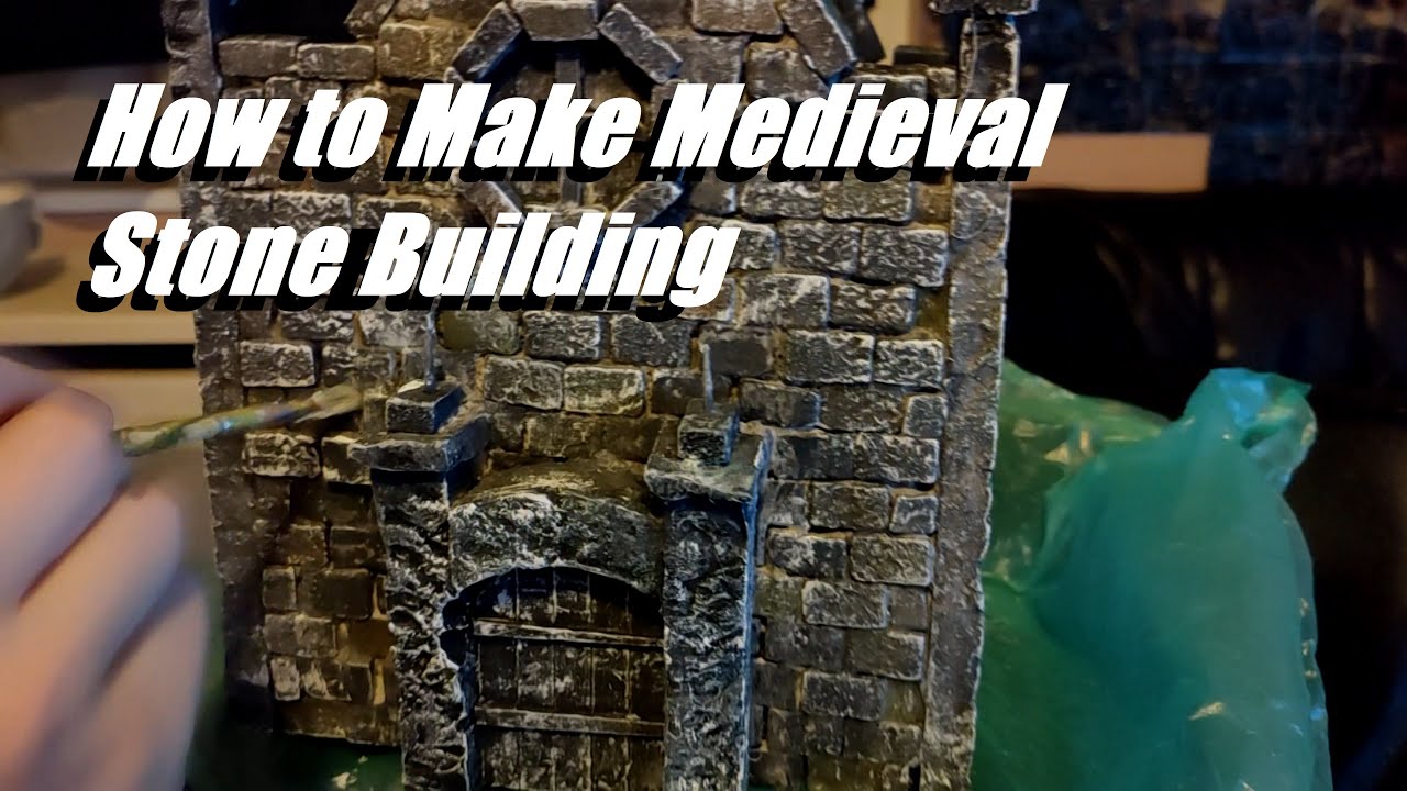How to Make Medieval Stone Building (XPS) - YouTube