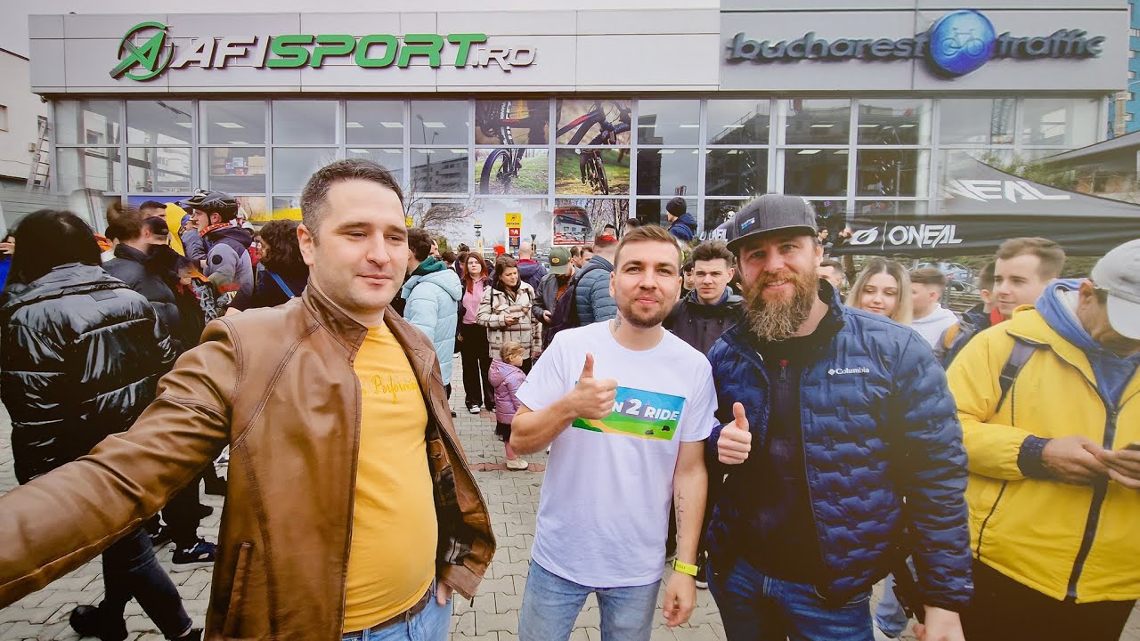 Vine lumea la @bucharestbiketraffic - magazinul de biciclete? - YouTube